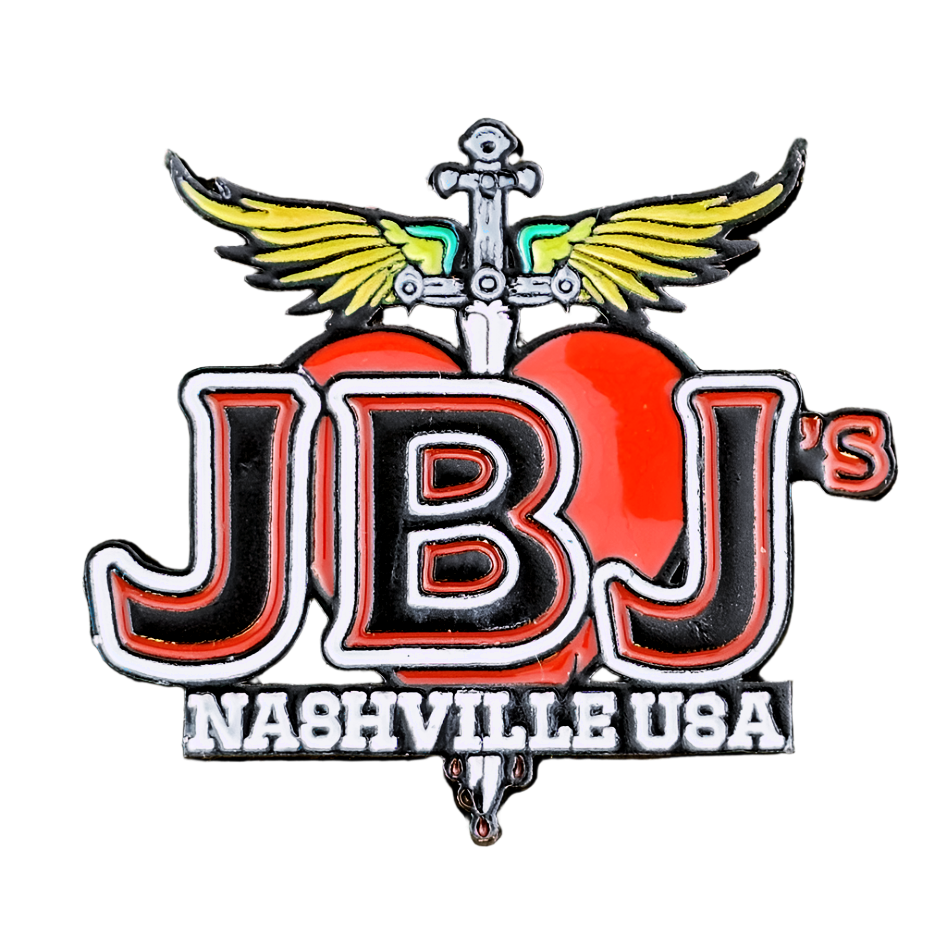 JBJ's Logo Enamel Pin – JBJ's Nashville Official Store